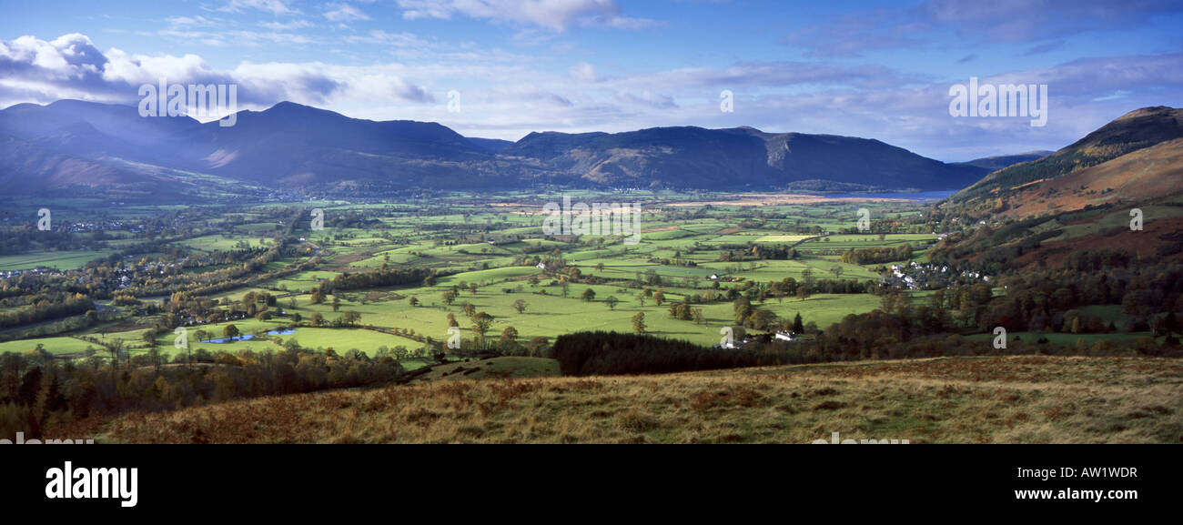 River Derwent catchment area Bassenthwaite Lake Lake District National ...