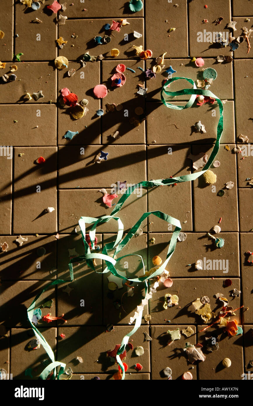 Mess after party colour hi-res stock photography and images - Alamy