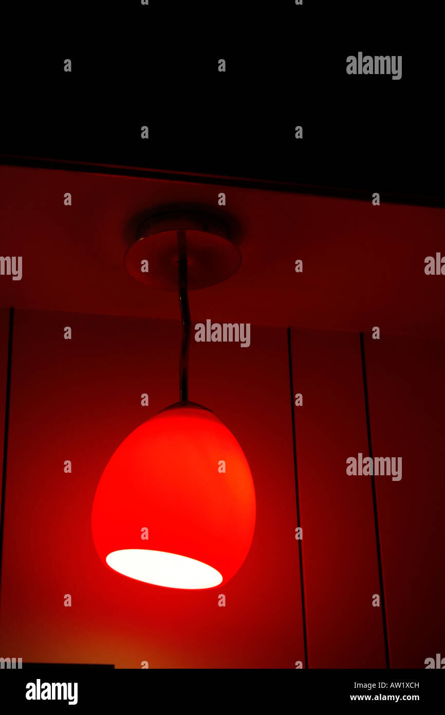 red light fitting Stock Photo - Alamy