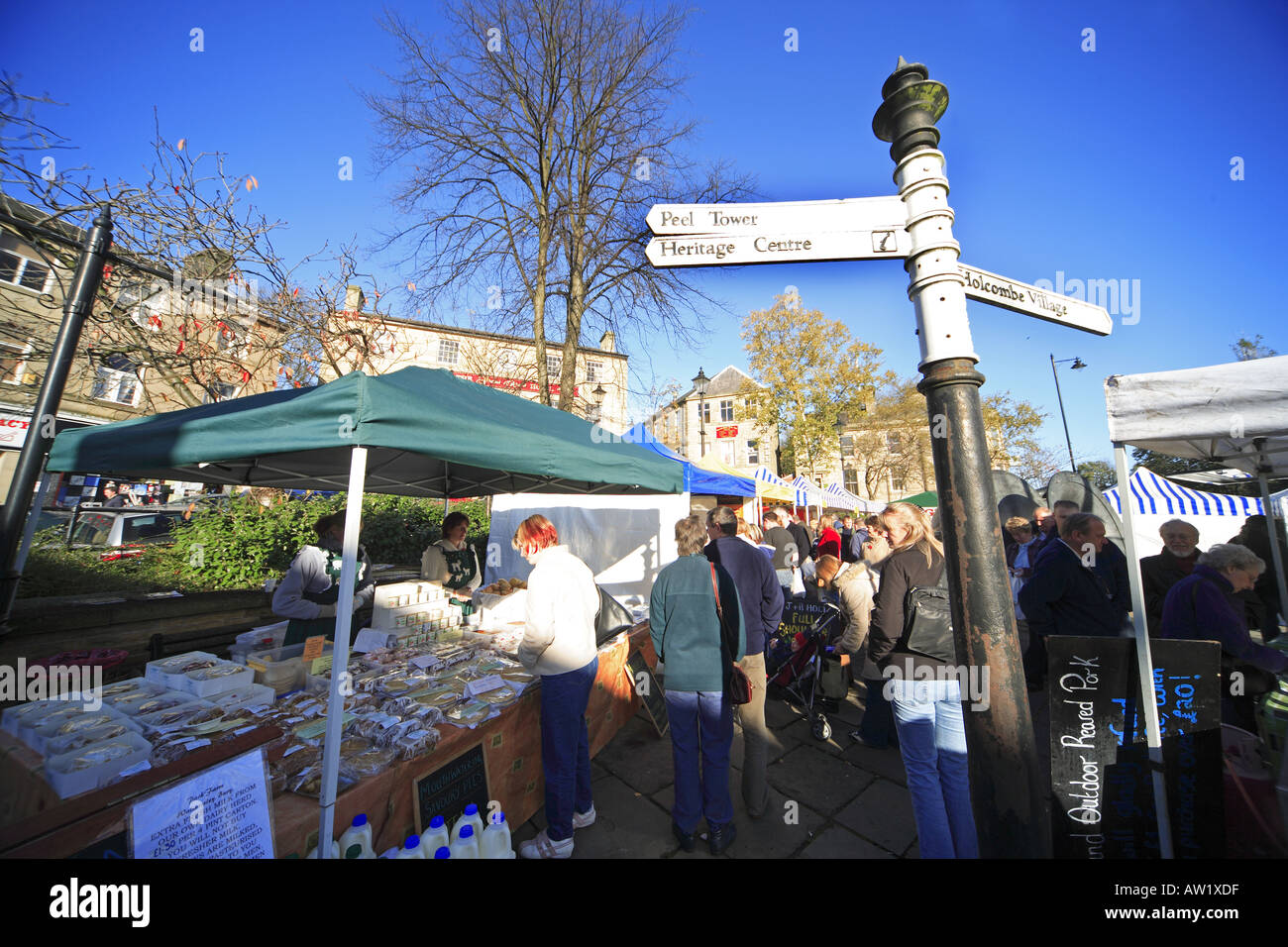 Ramsbottom lancashire market hi-res stock photography and images - Alamy