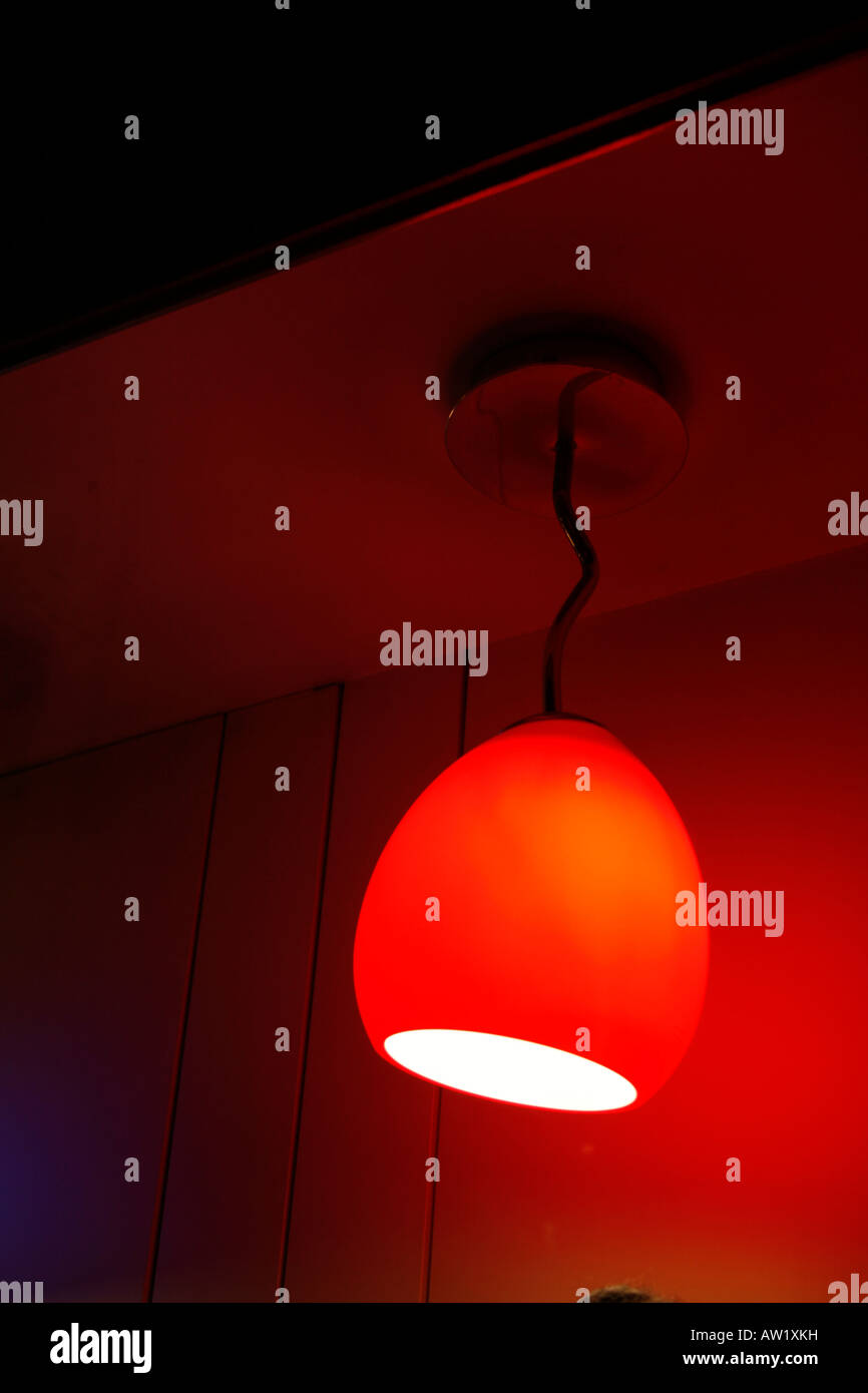 red light fitting Stock Photo - Alamy