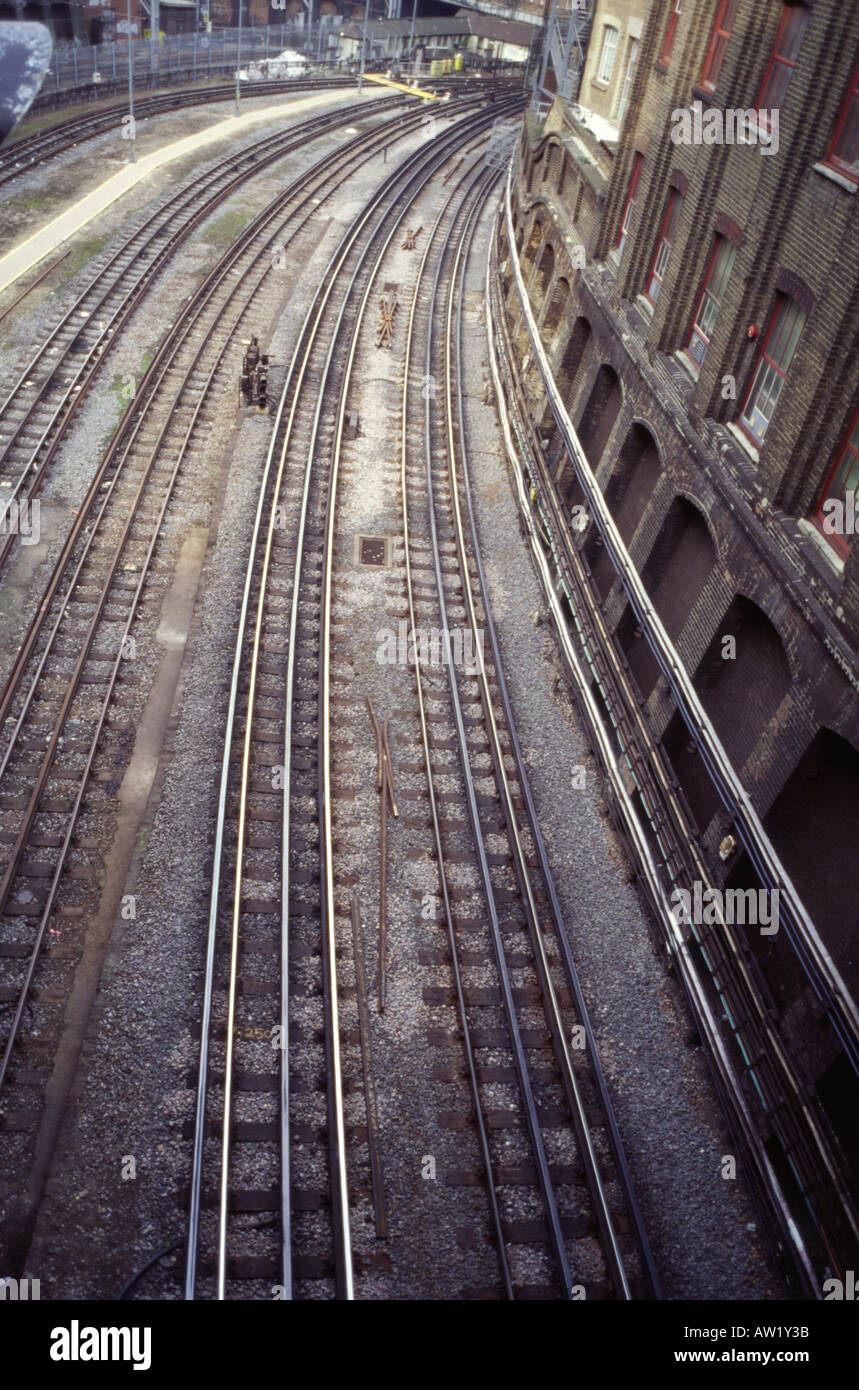 London Underground lines Stock Photo - Alamy