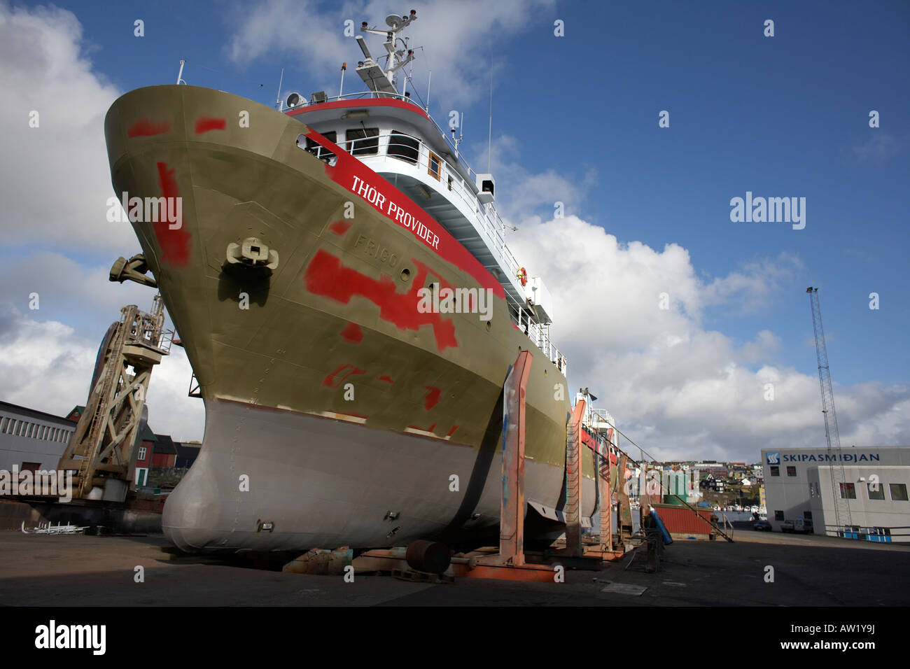 Ship Thorshavn, Faroe Islands Stock Photo - Alamy