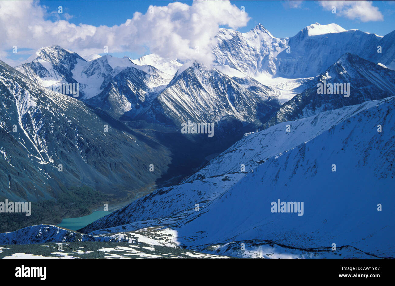 Belukha peak hi-res stock photography and images - Alamy
