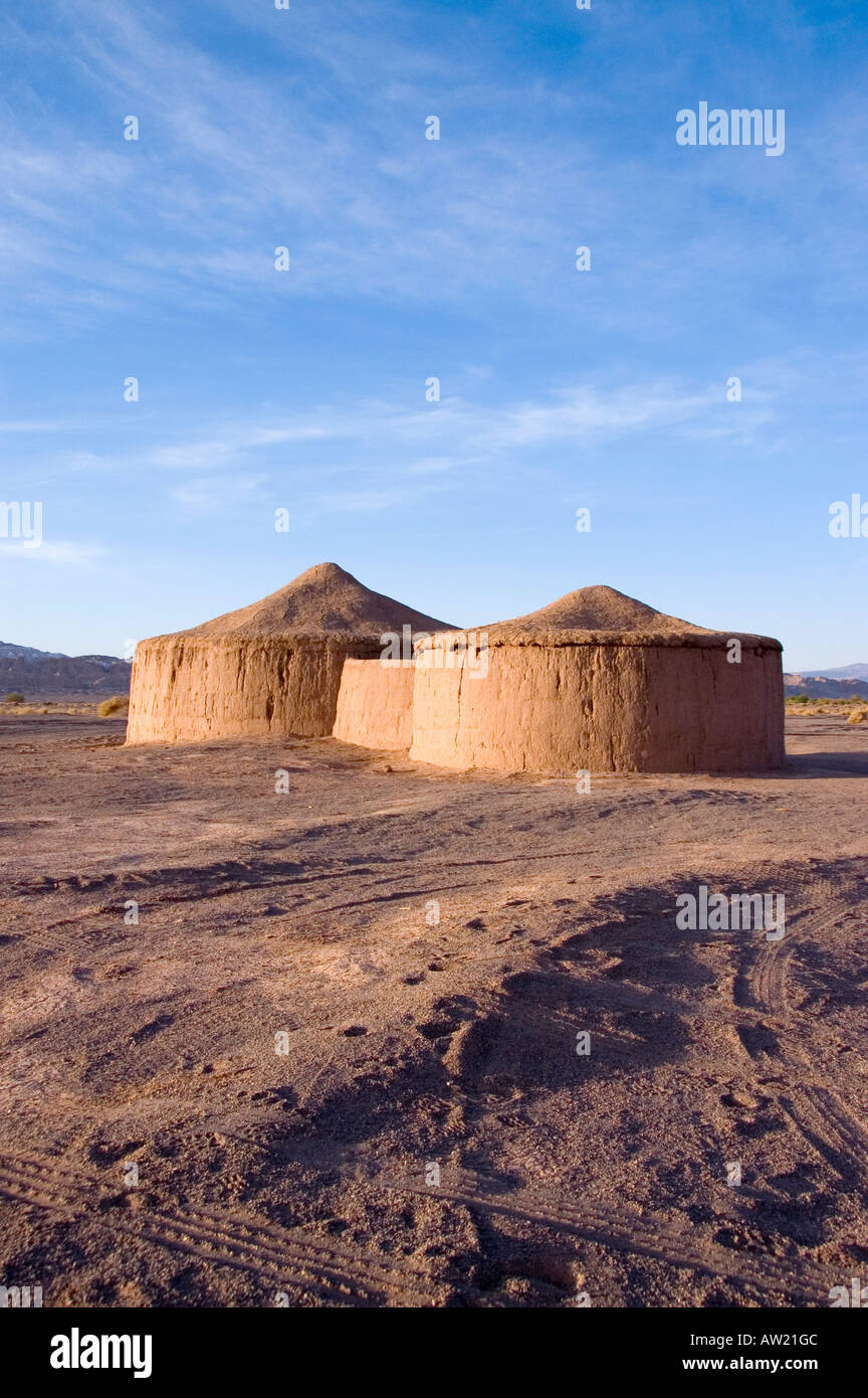 Chile Atacama Desert Aldea de Tulor village archaeological ruin Stock ...