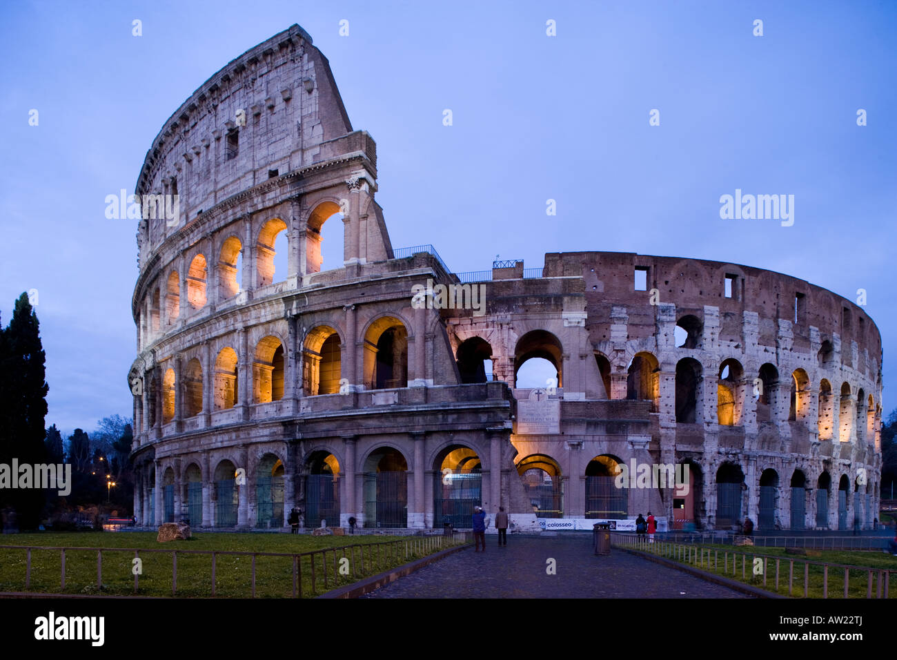 Colosseum. Rome. Italy Stock Photo - Alamy