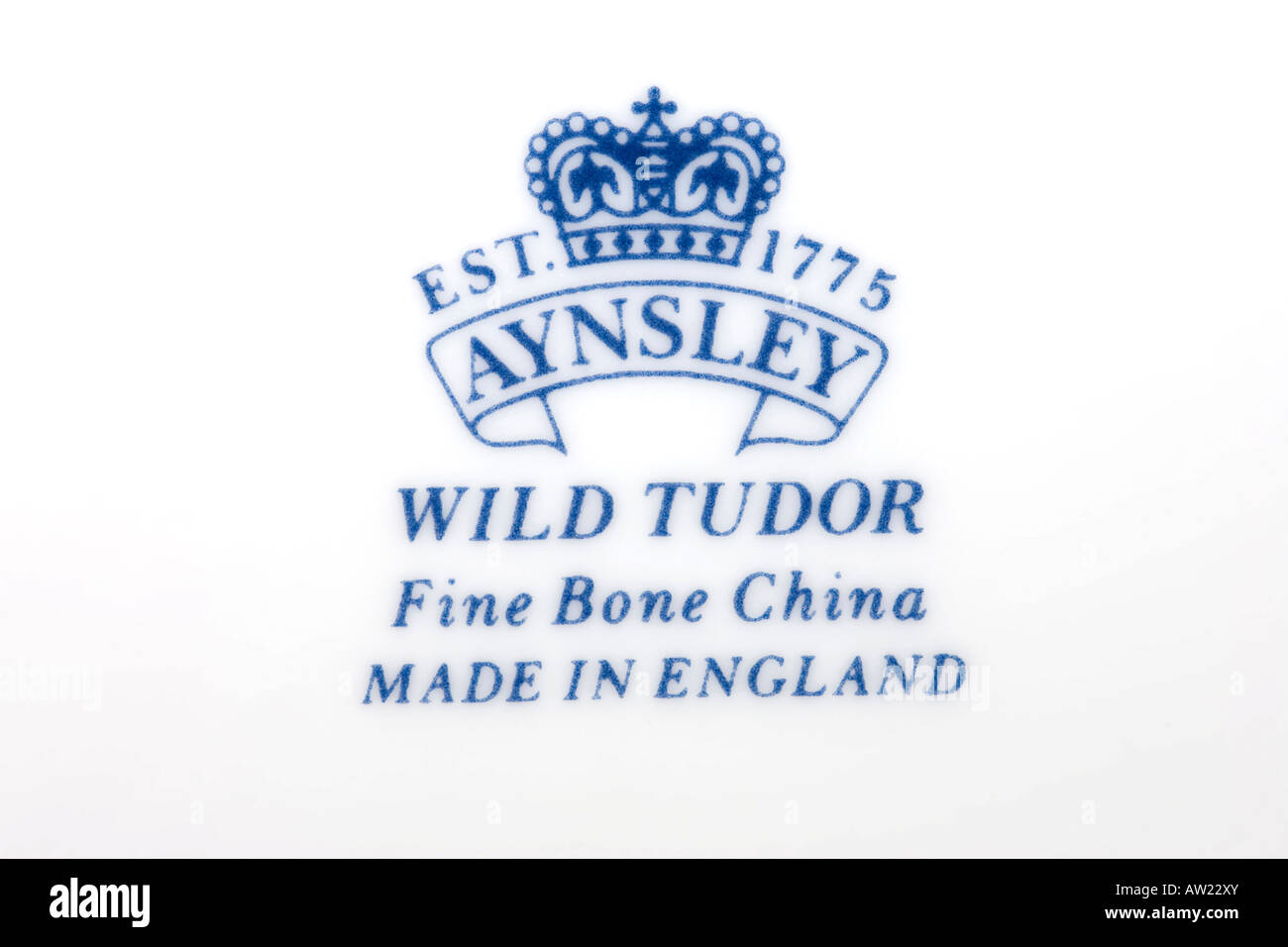 Aynsley logo underneath fine bone china Stock Photo - Alamy Aynsley logo underneath fine bone china Stock Photo - Alamy