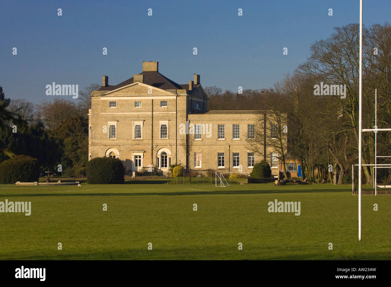 Moreton Hall Preparatory School building at Bury St Edmunds, Suffolk ...