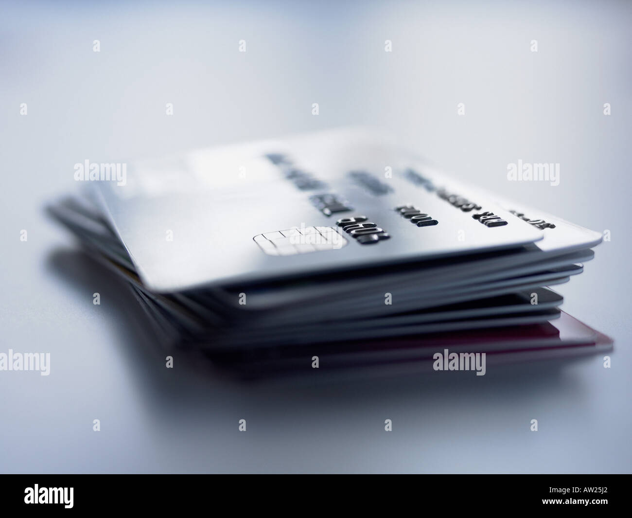 Pile of credit cards Stock Photo - Alamy
