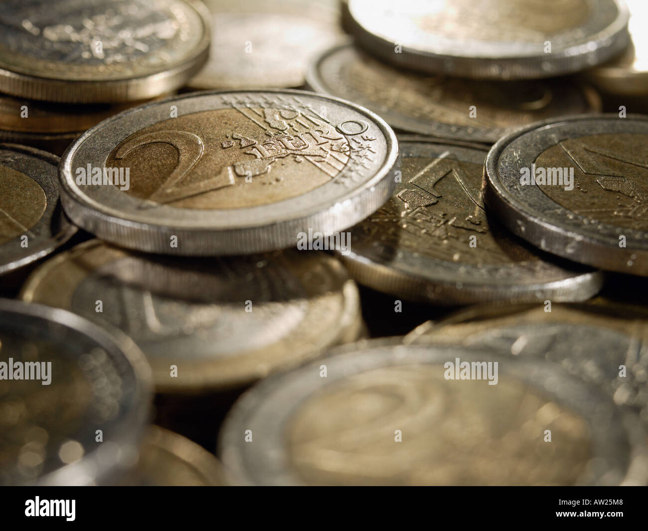 Coins of two euros hi-res stock photography and images - Alamy