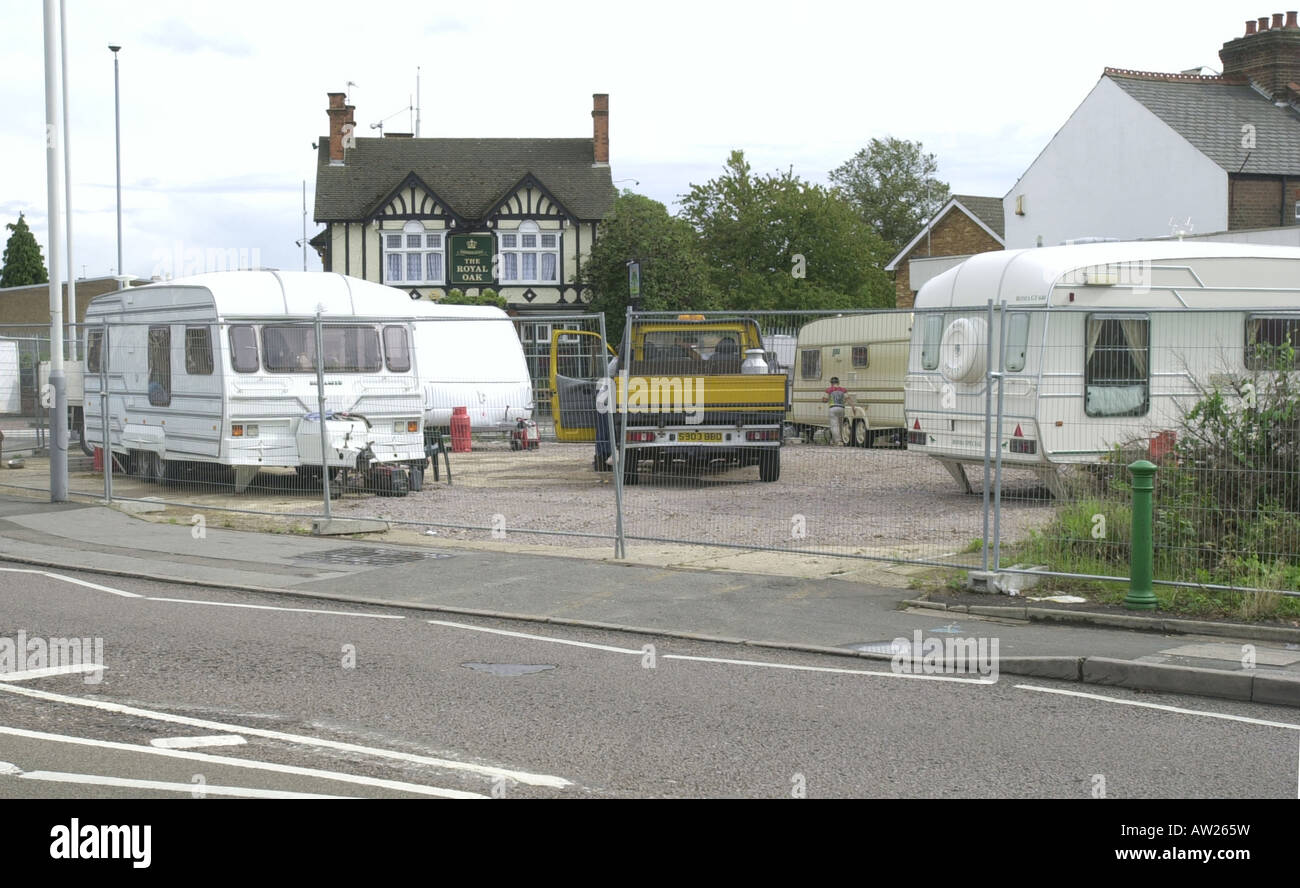 Traveller gypsy site uk hi-res stock photography and images - Alamy