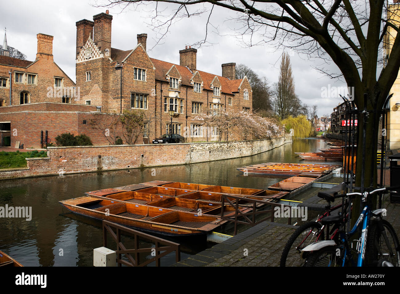 Magdalene College Cambridge. Cambridgeshire. East Anglia. UK Stock ...
