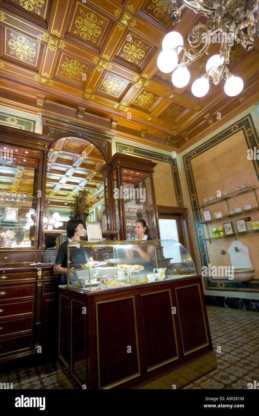 Cafe Demel interior Vienna Austria Stock Photo - Alamy