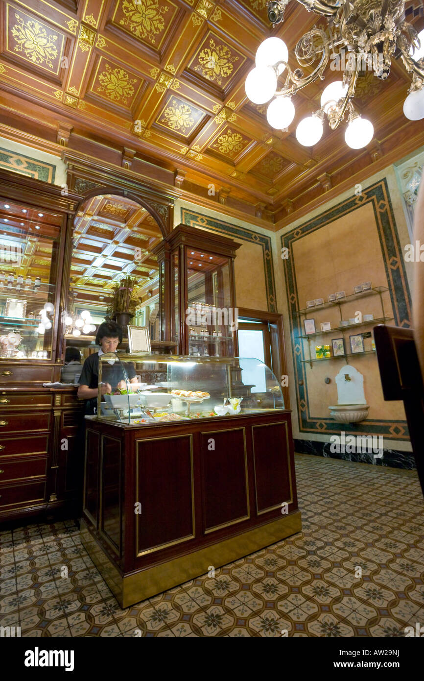 Cafe Demel interior Vienna Austria Stock Photo - Alamy