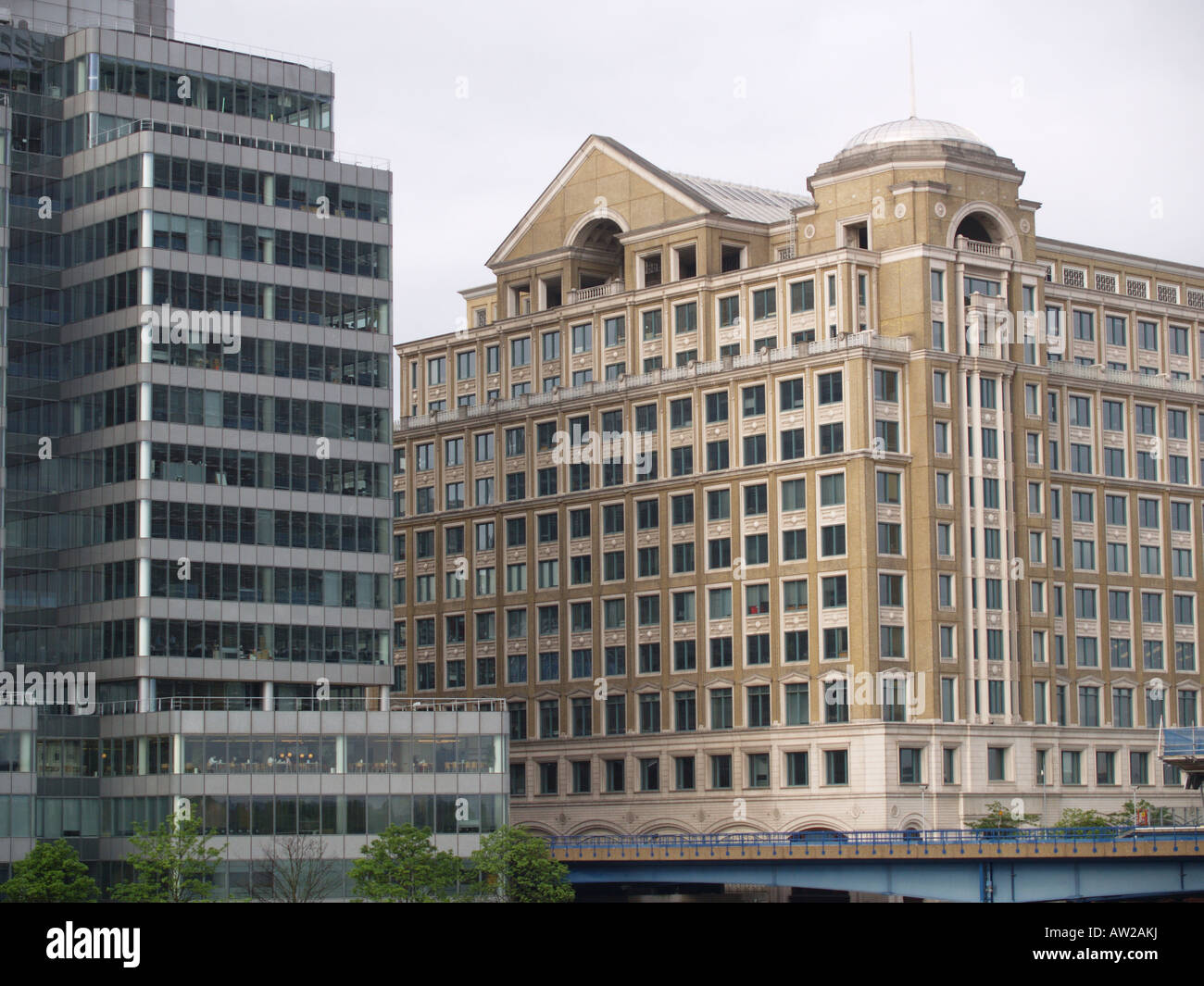 multi storey new and old style office buildings Stock Photo - Alamy