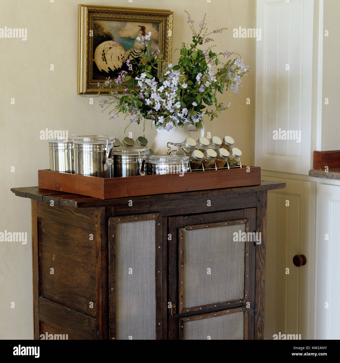 kitchen detail in Zimbabwean farmhouse Stock Photo - Alamy