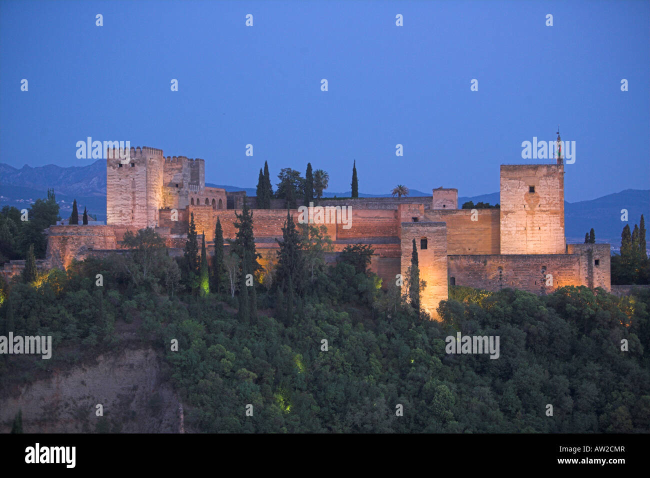 Alcazaba section alhambra palace hi-res stock photography and images ...