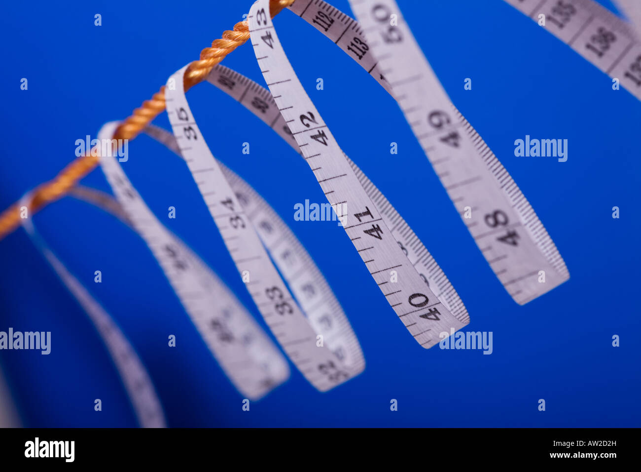 Measurement tape roll Stock Photo - Alamy