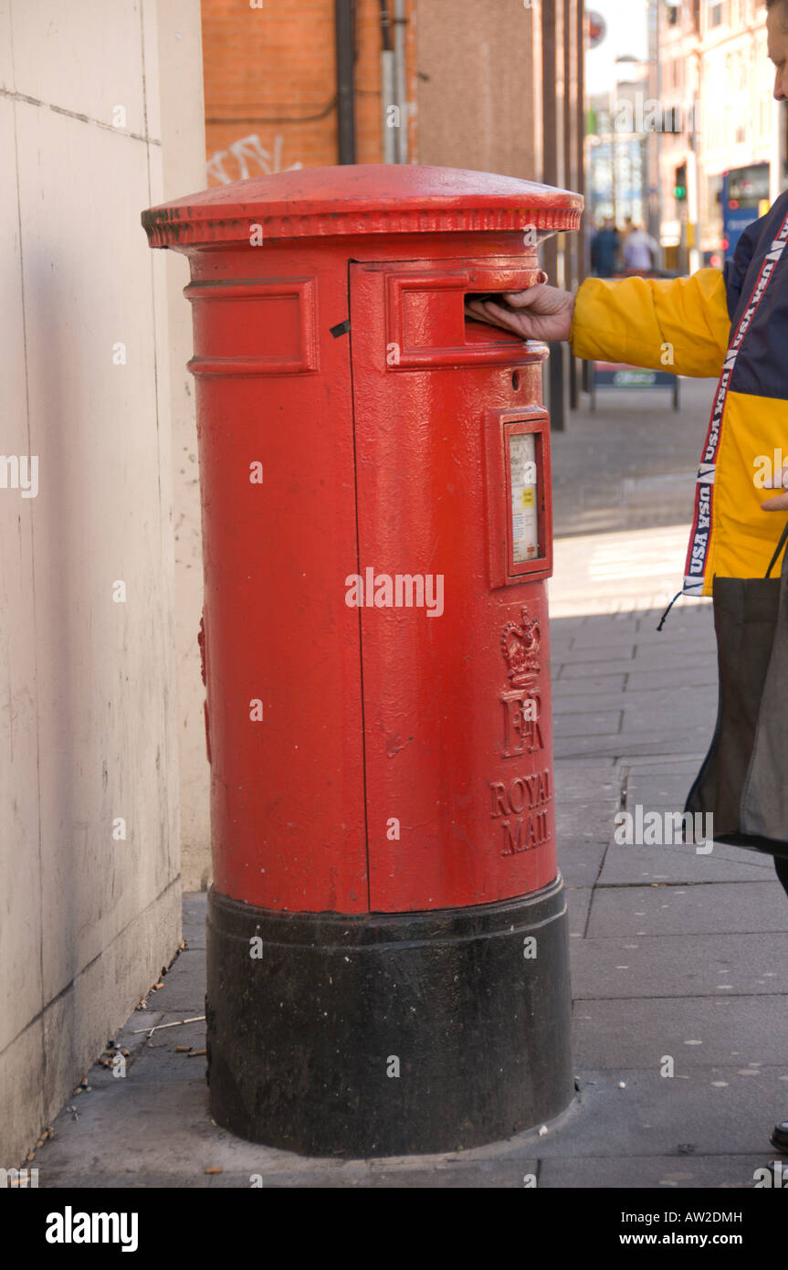 Posting a letter Stock Photo - Alamy Posting a letter Stock Photo - Alamy