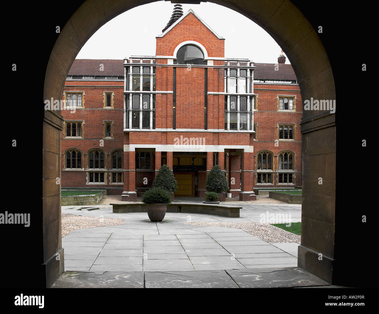 St john's court Cambridge. Cambridgeshire. East Anglia. UK Stock Photo ...