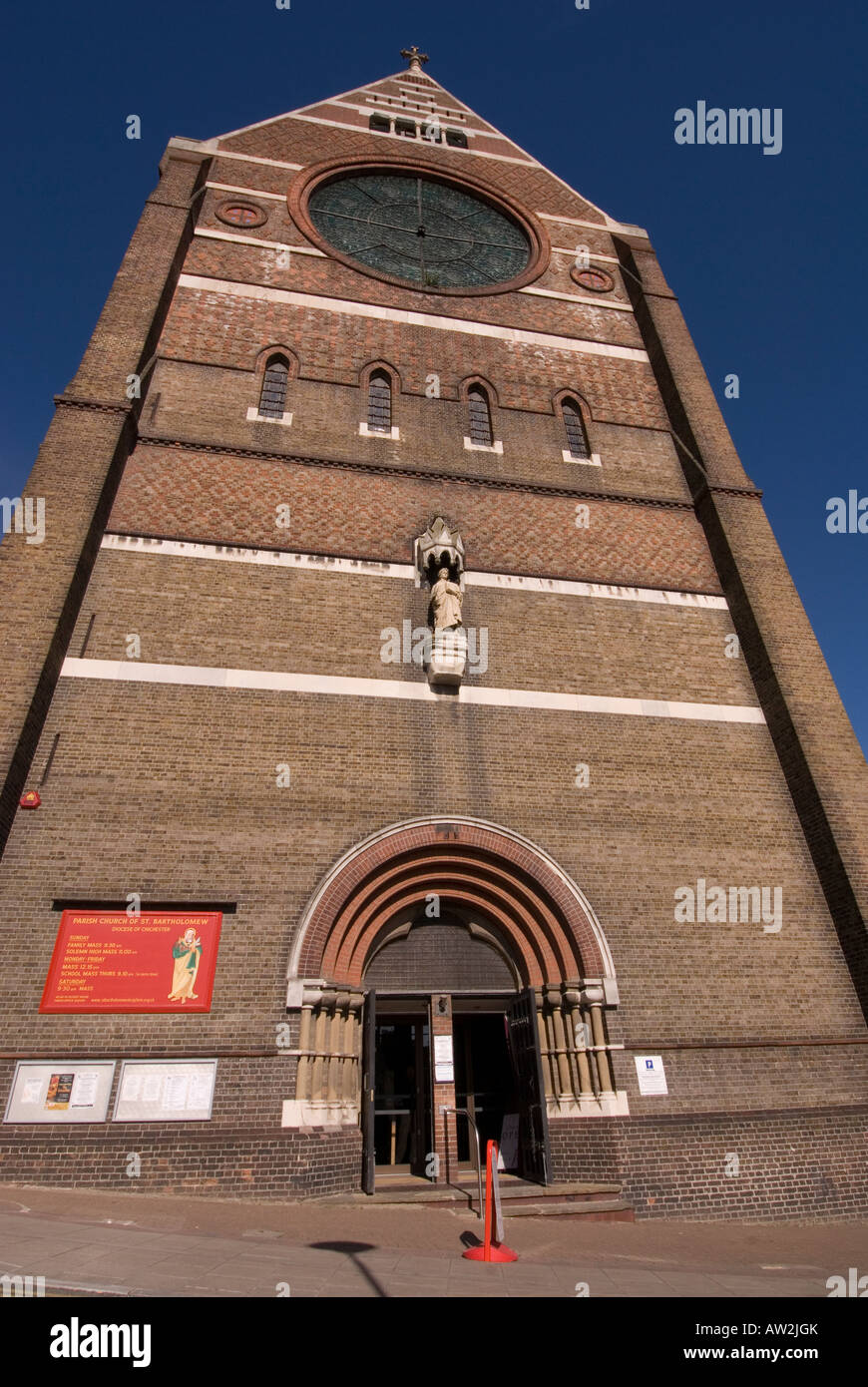 St. Bartholomew's church, Brighton, England Stock Photo, Royalty Free ...
