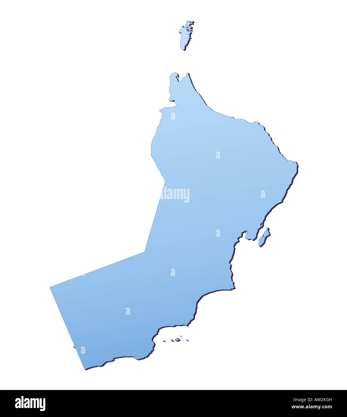 Oman map hi-res stock photography and images - Alamy