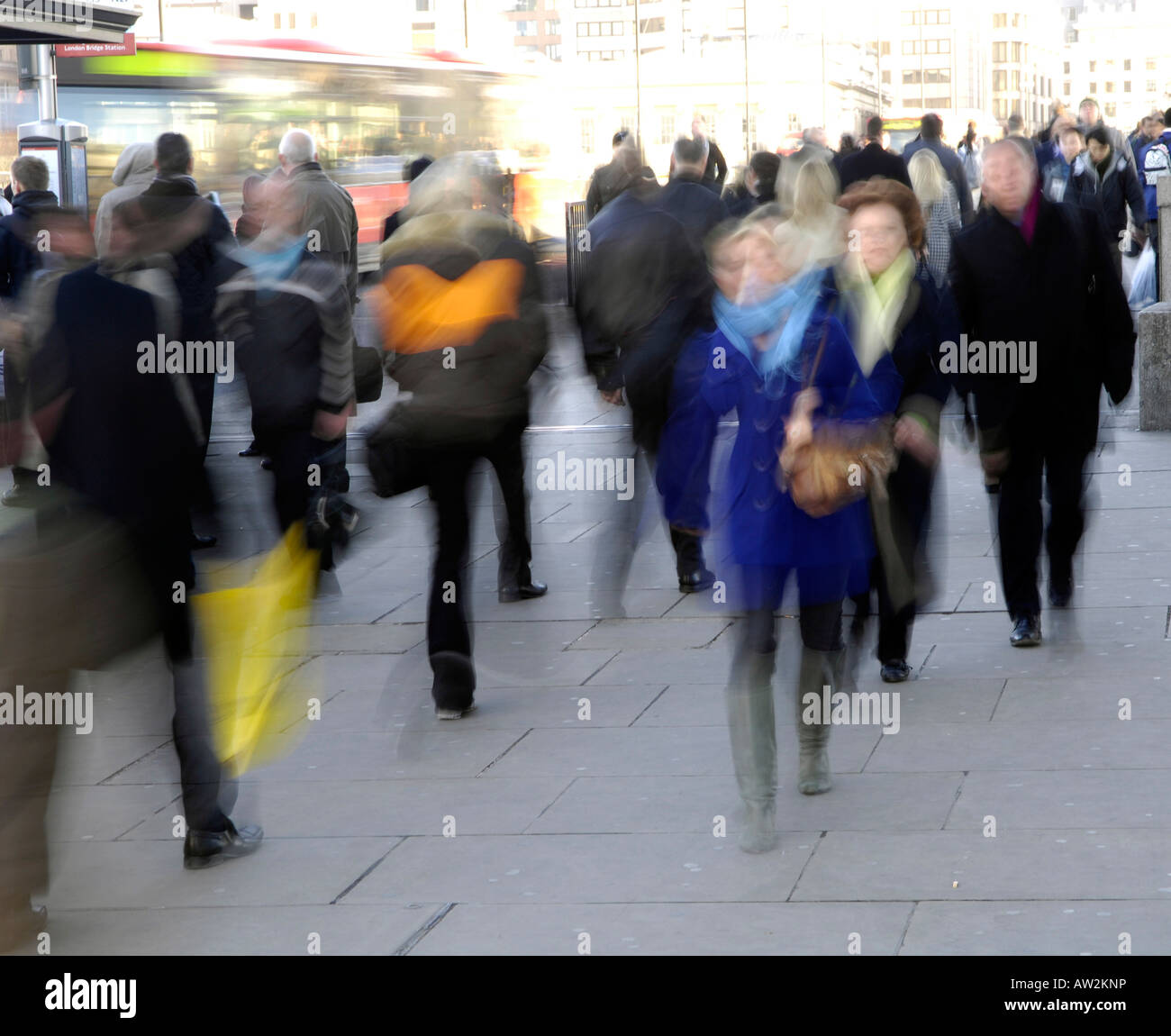 White collar worker action stepping striding business travel rush hi ...