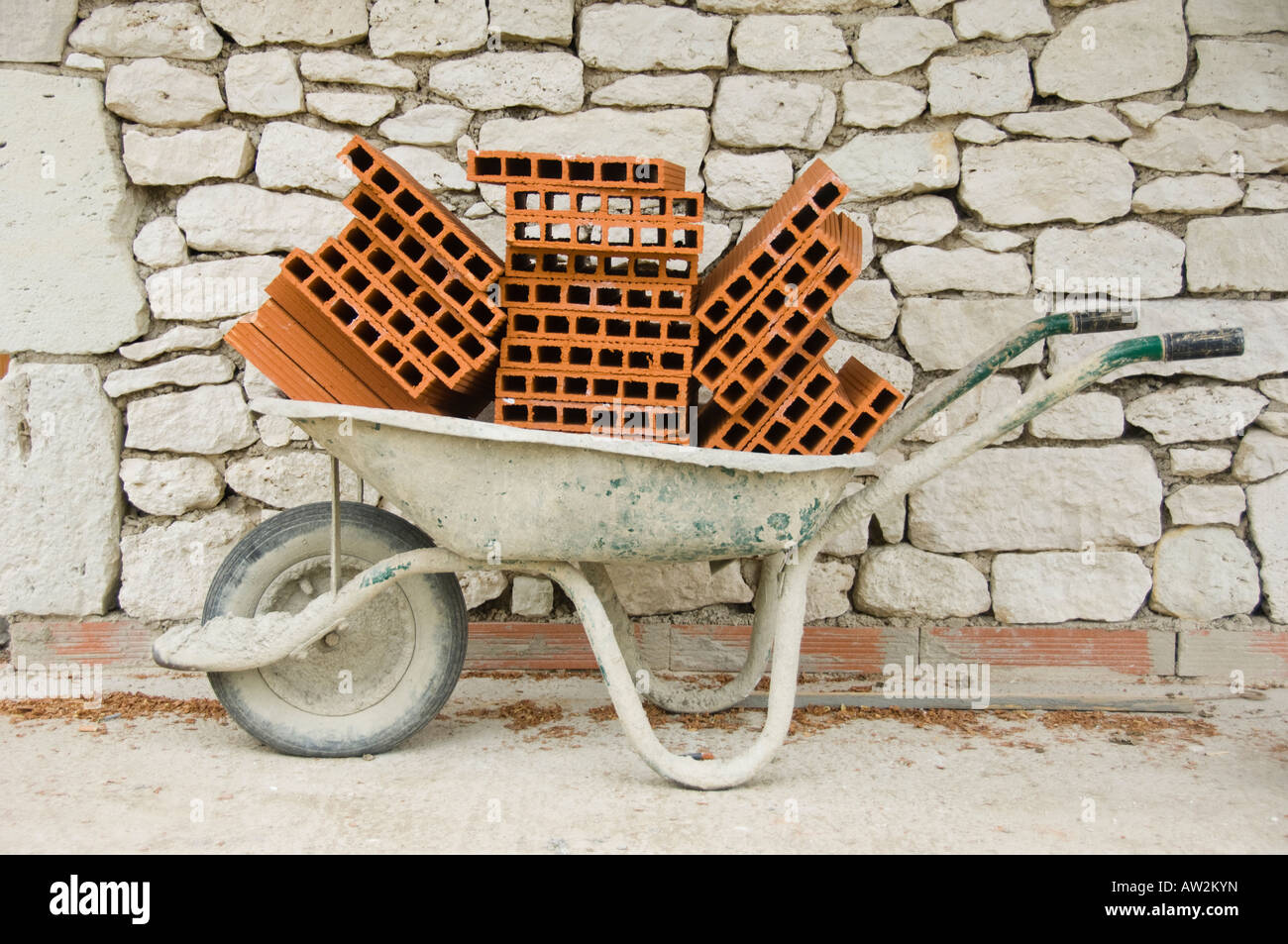 Wheelbarrow next hi-res stock photography and images - Alamy