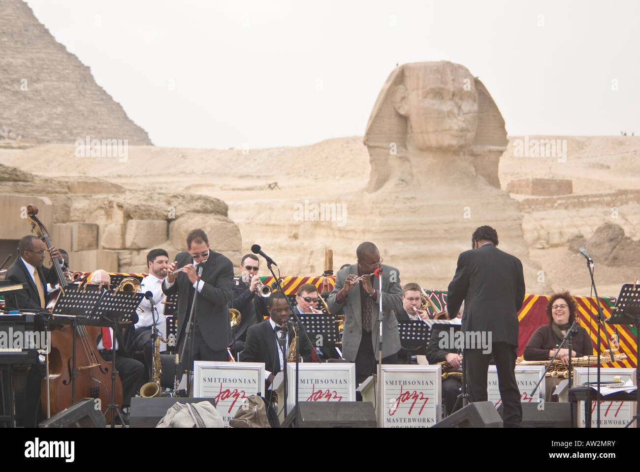 Concert at the pyramids egypt hi-res stock photography and images - Alamy