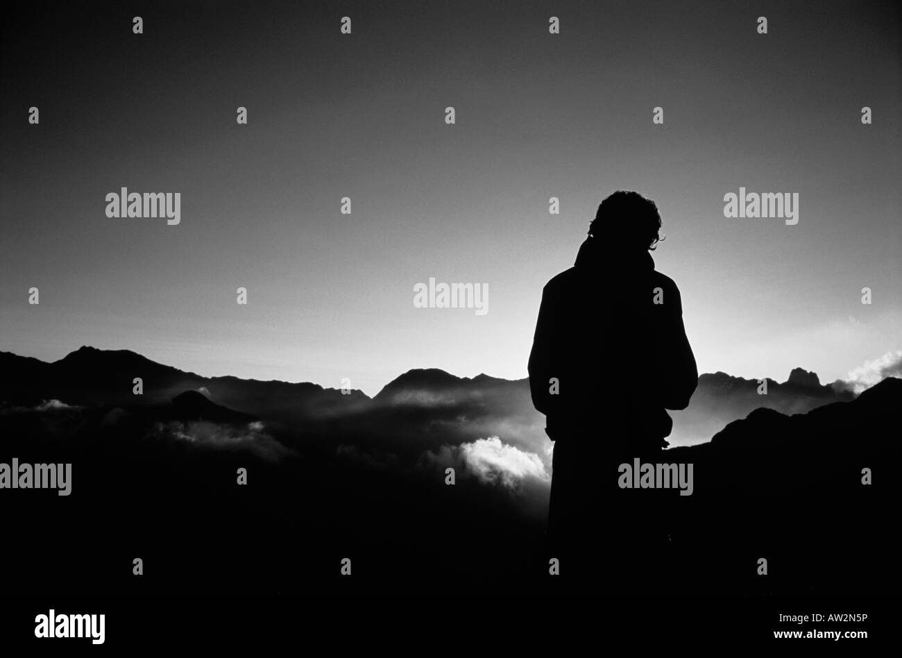 Ridge contour Black and White Stock Photos & Images - Alamy