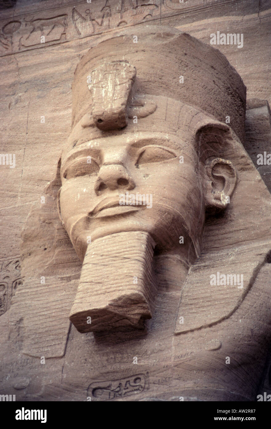 Egypt Abu Simbel Temple Ramses II Stock Photo - Alamy