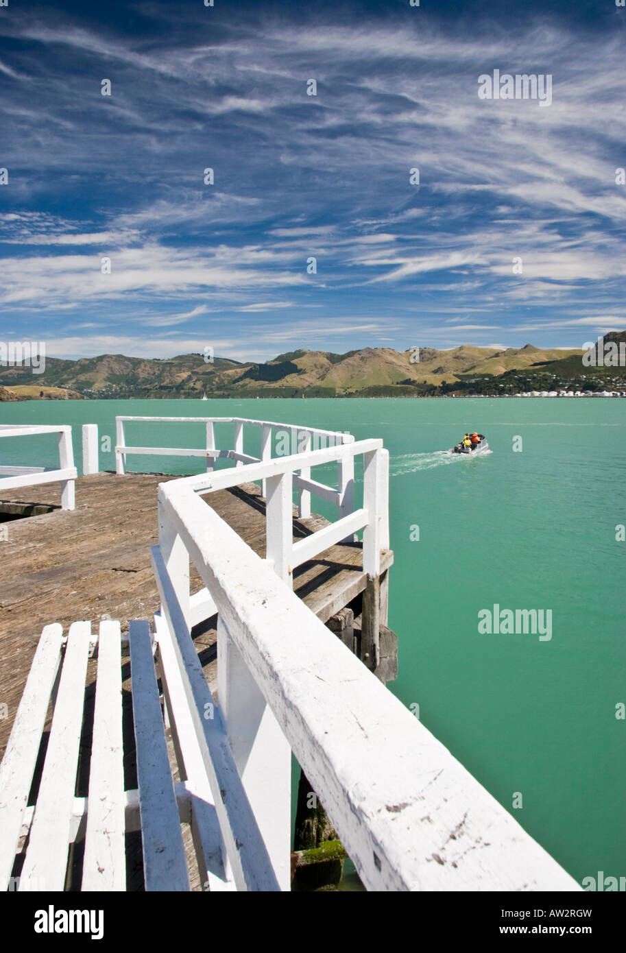 Diamond Harbour, Banks Peninsula, New Zealand Stock Photo - Alamy