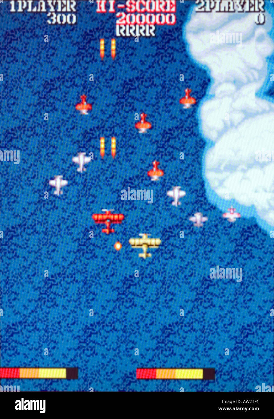 1943 Kai Midway Kaisen Capcom Vintage arcade videogame screen shot ...