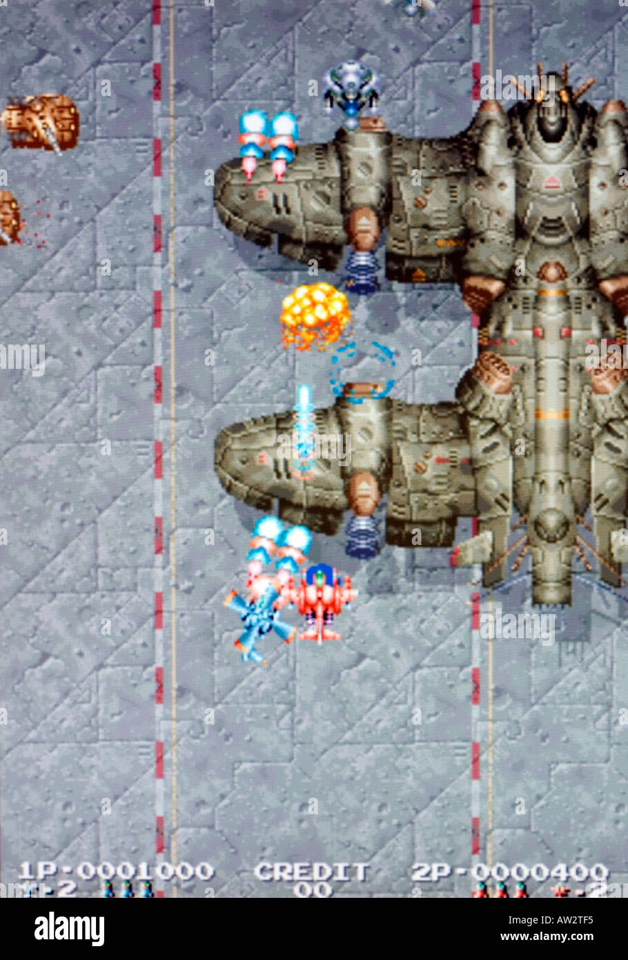 Air Duel 1990 Irem Corp Vintage arcade videogame screen shot ...