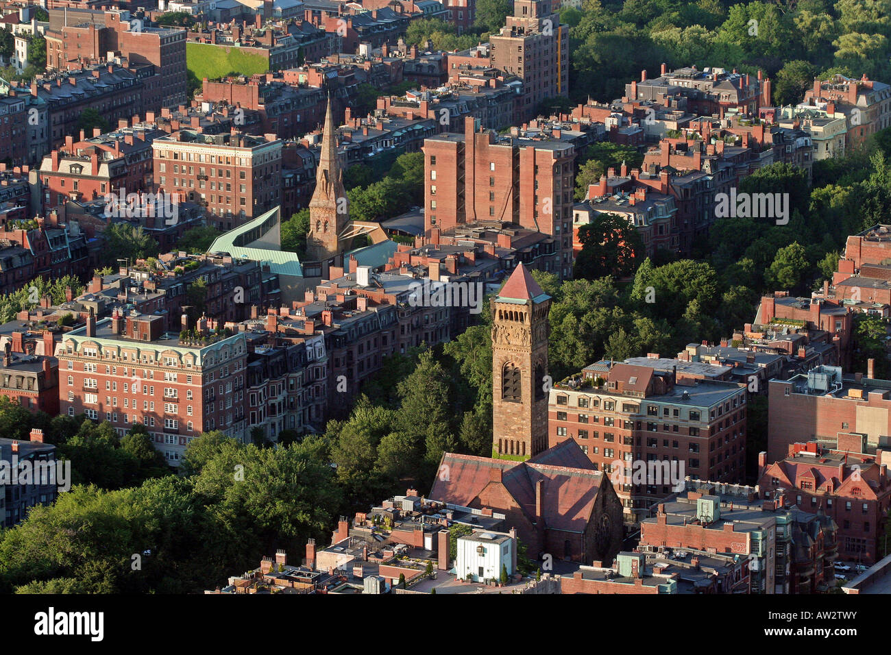 Back bay homes boston hi-res stock photography and images - Alamy