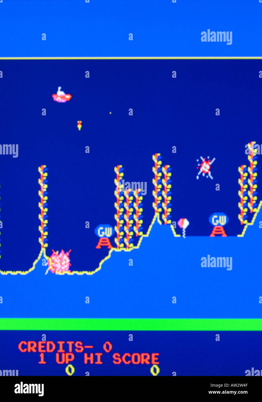 Battle of Atlantis Comsoft Game World 1981 Vintage arcade videogame ...