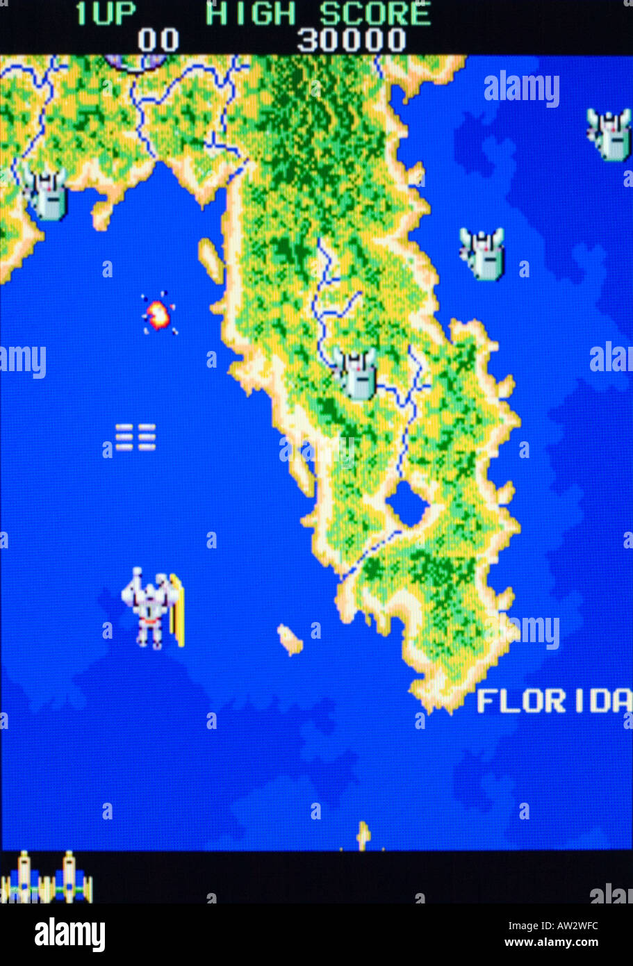 Finalizer Super Transformation Konami 1985 Vintage arcade videogame ...