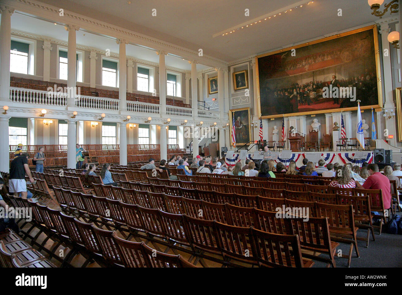 Faneuil hall freedom trail hi-res stock photography and images - Alamy