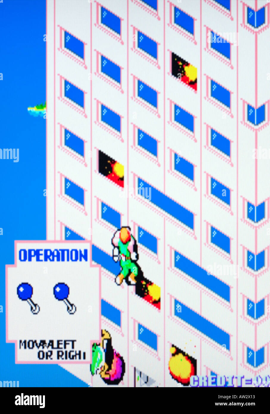 Fire Trap Data East 1986 Vintage arcade videogame screen shot ...