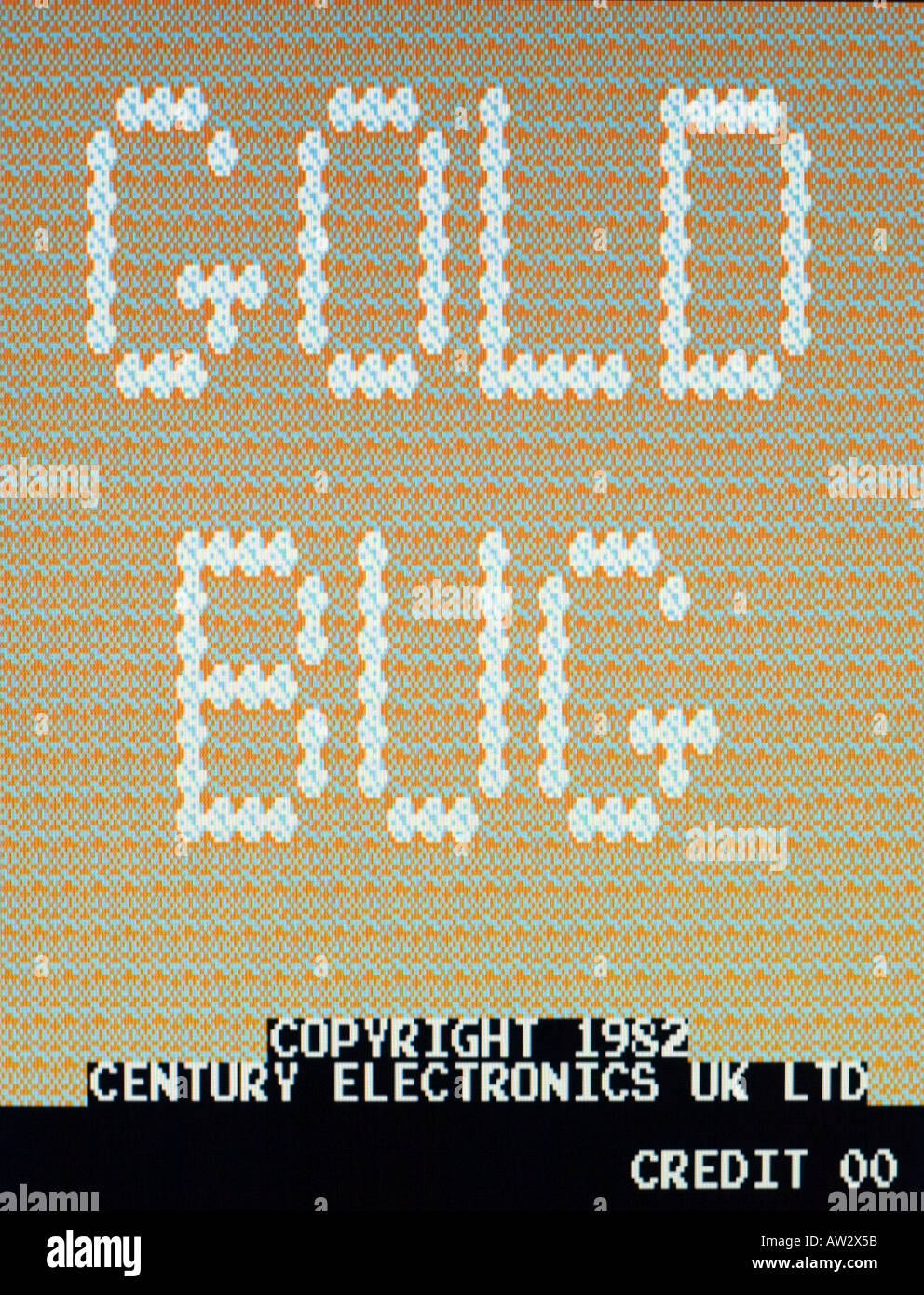 Gold Bug Century Electronics 1982 Vintage arcade videogame screen shot ...