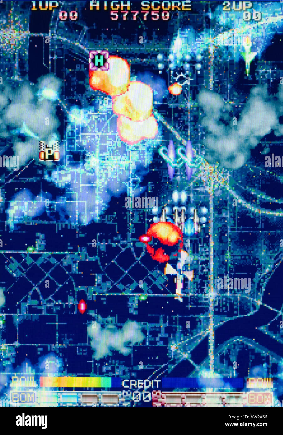 Grid Seeker Project Storm Hammer Taito 1992 Vintage arcade videogame ...