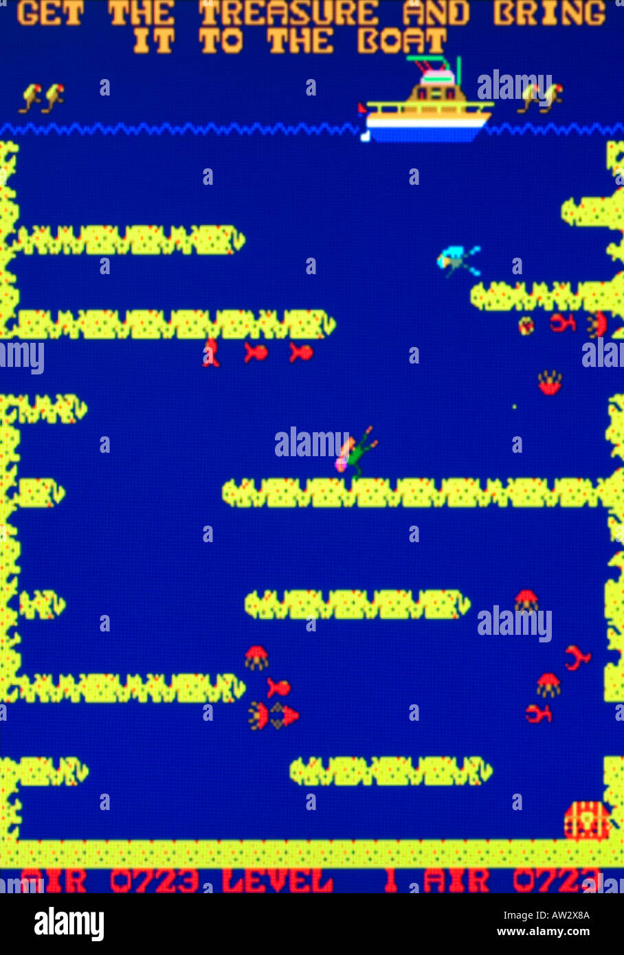 Calipso Tago Electronics Inc 1982 Vintage arcade videogame screen shot ...