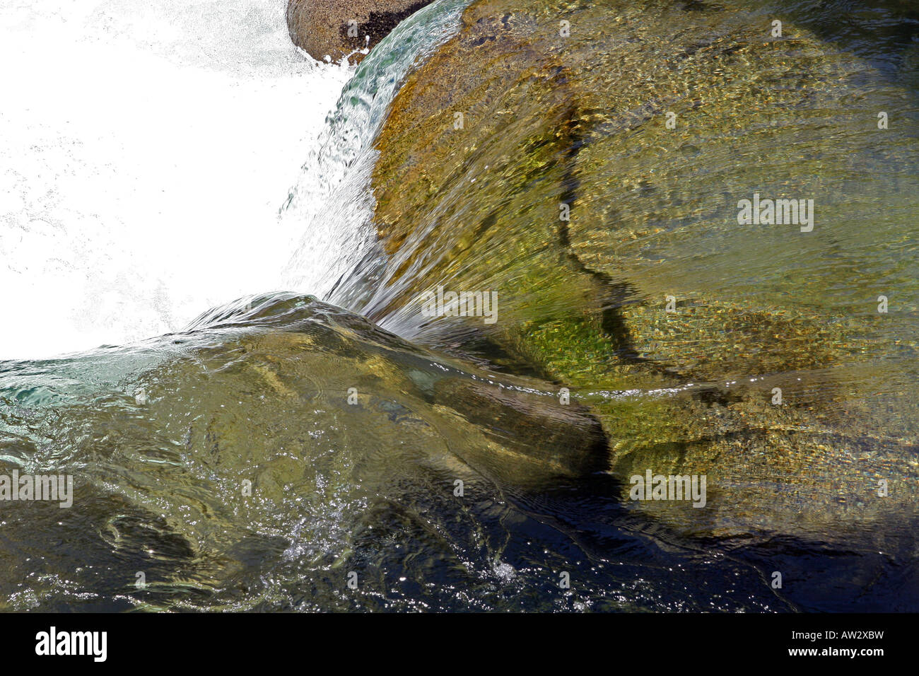 Rapids flowing over rocks in California's Feather River Stock Photo - Alamy