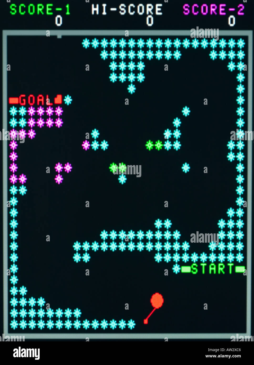 Crazy Balloon Taito 1980 Vintage arcade videogame screen shot - FOR ...