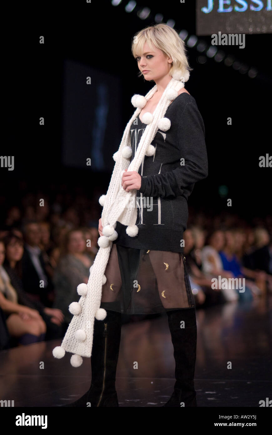 Jessie Hill, Runway 5, LMFF 2008 Stock Photo - Alamy