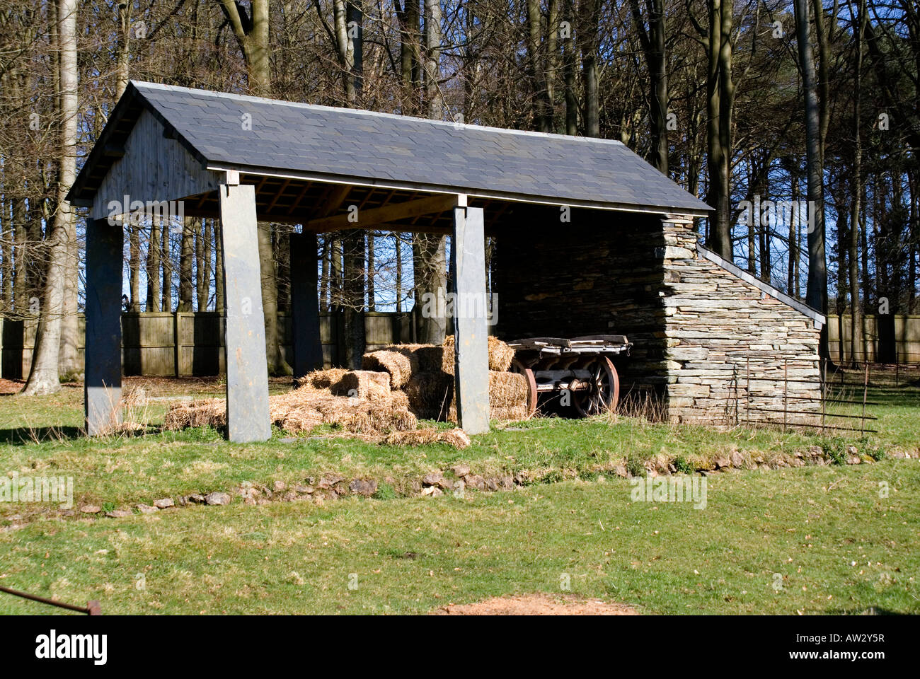 Maentwrog Hayshed originally from Gwynedd, North Wales St Fagans ...