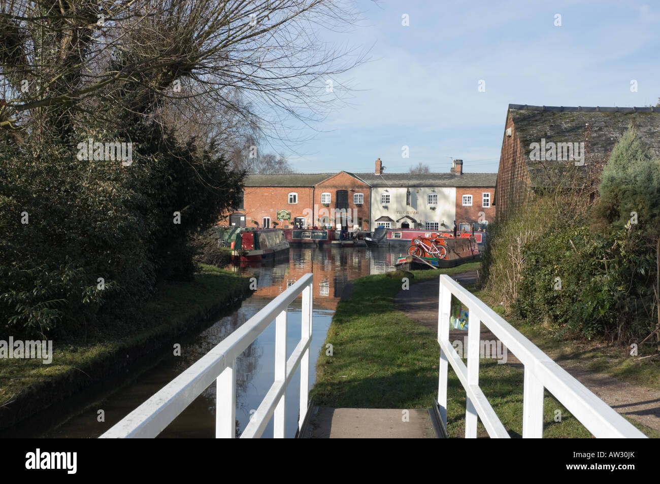 Fradley Junction Alrewas, Burton-on-Trent, Staffordshire, England, UK ...