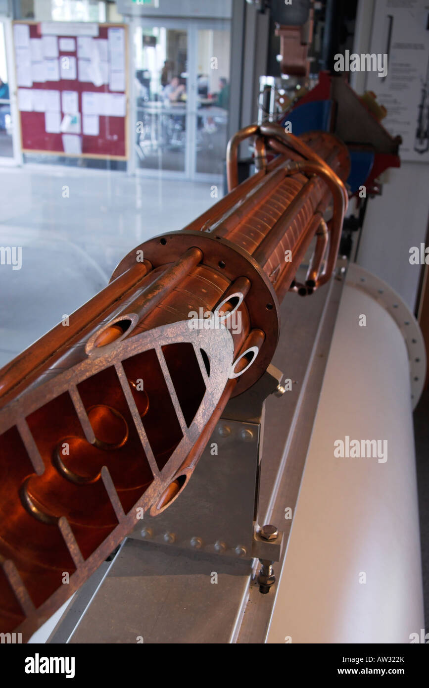 Linac copper structure Stock Photo - Alamy