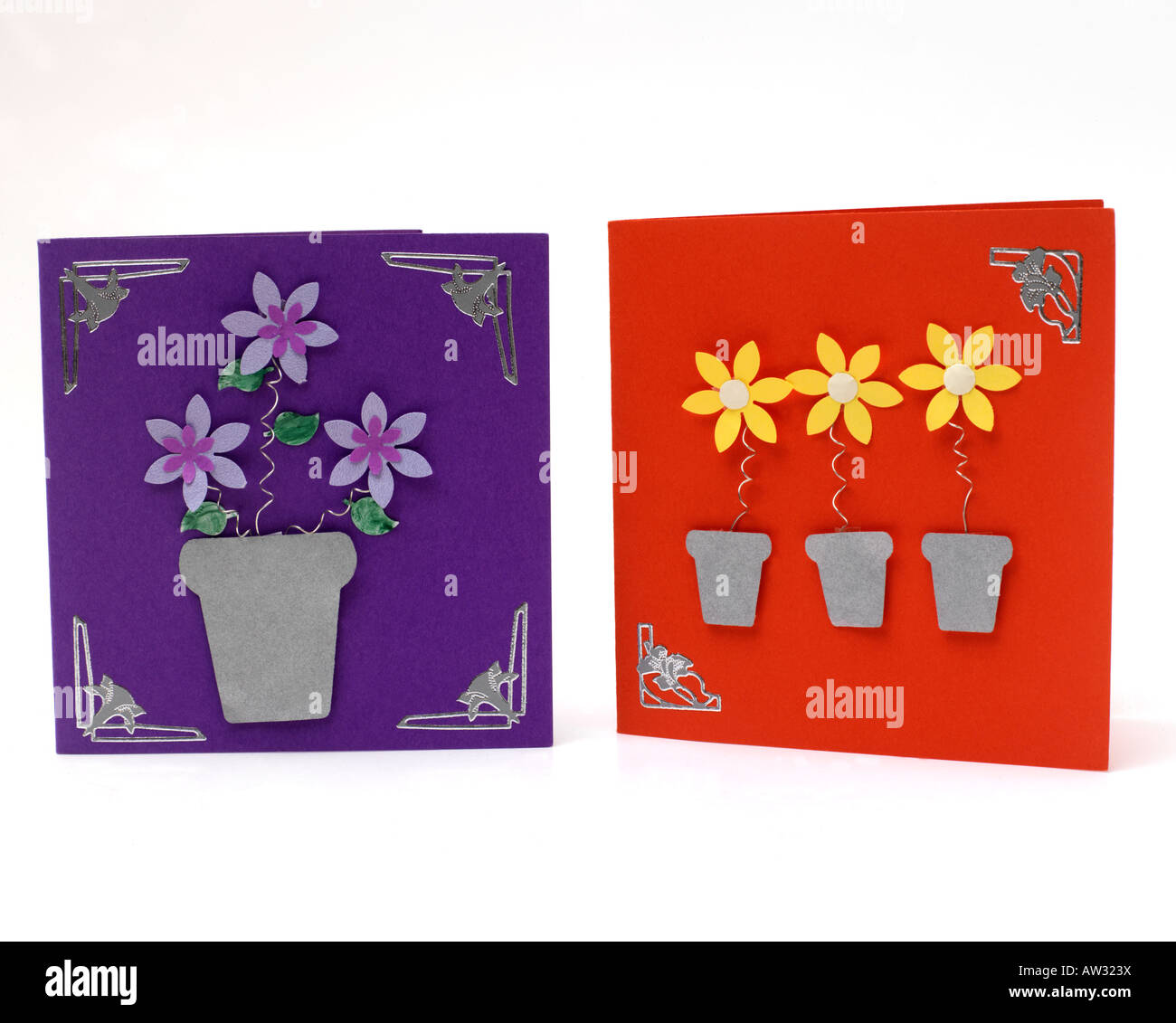 Hand Made Greeting Card Stock Photo - Alamy