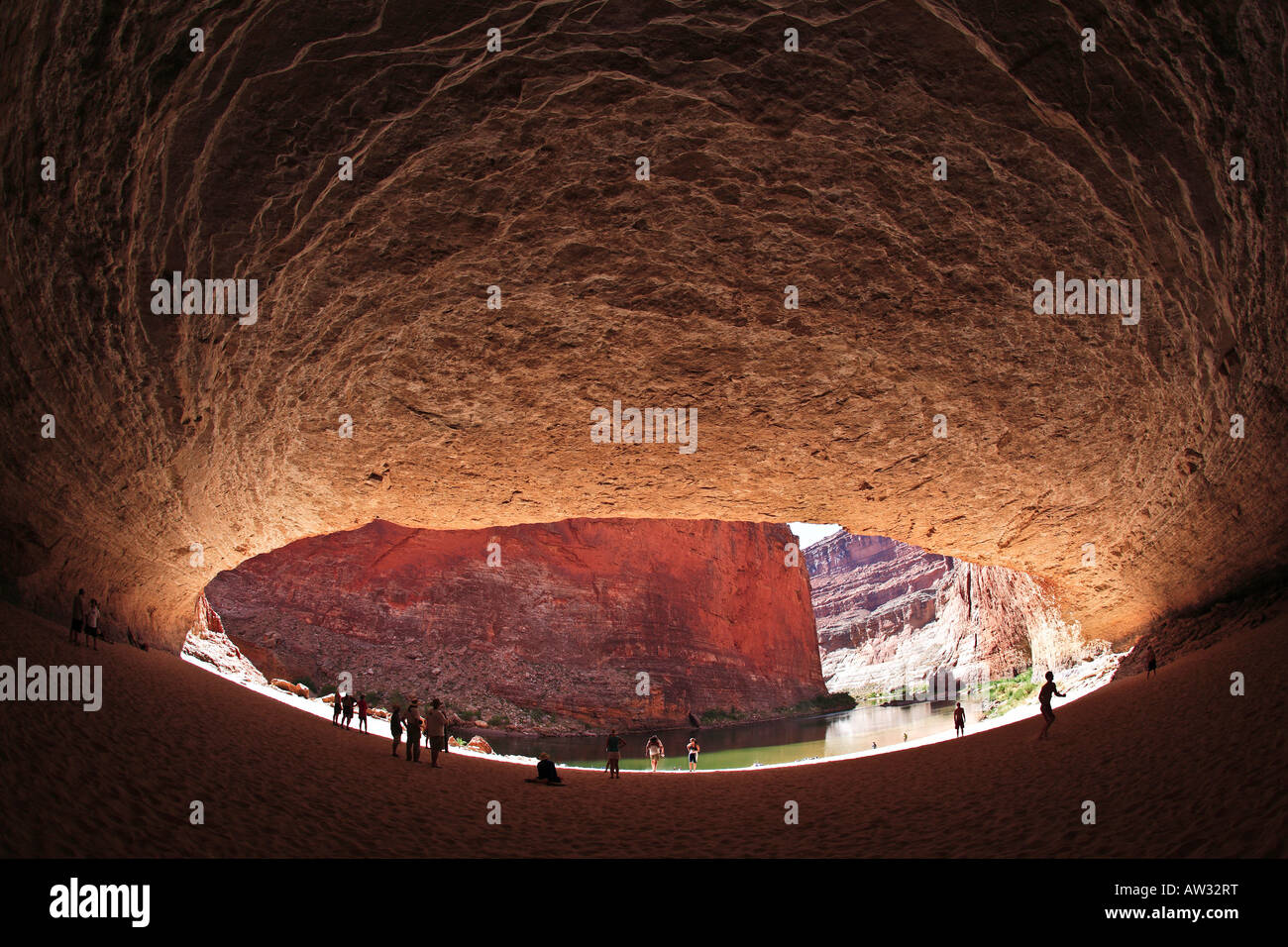 A cave in the Grand Canyon, Arizona, USA Stock Photo - Alamy